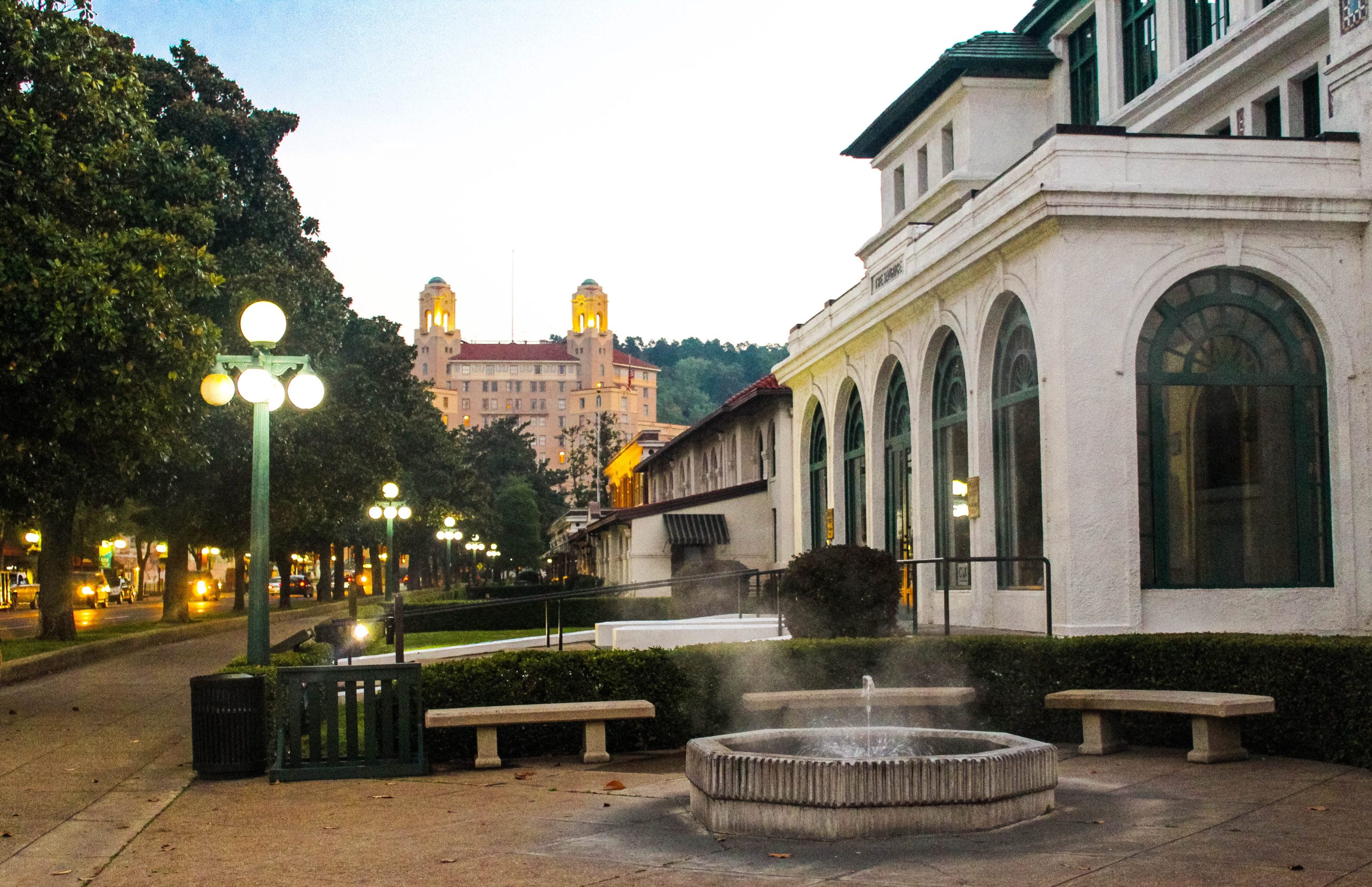 Photo of the Week: Bathhouse Row - Only In Arkansas
