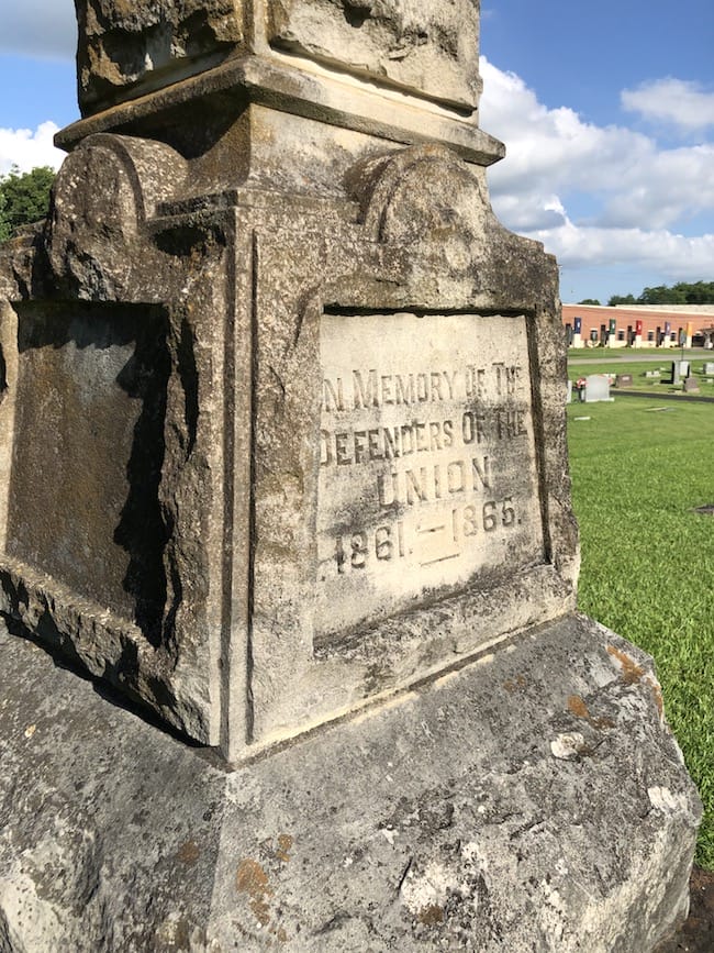 Arkansas Monuments to the Defenders of the Union - Only In Arkansas
