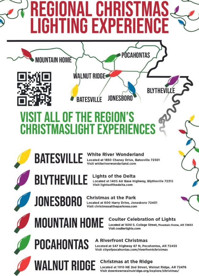 Must-See Christmas Light Displays in Arkansas - Only In Arkansas